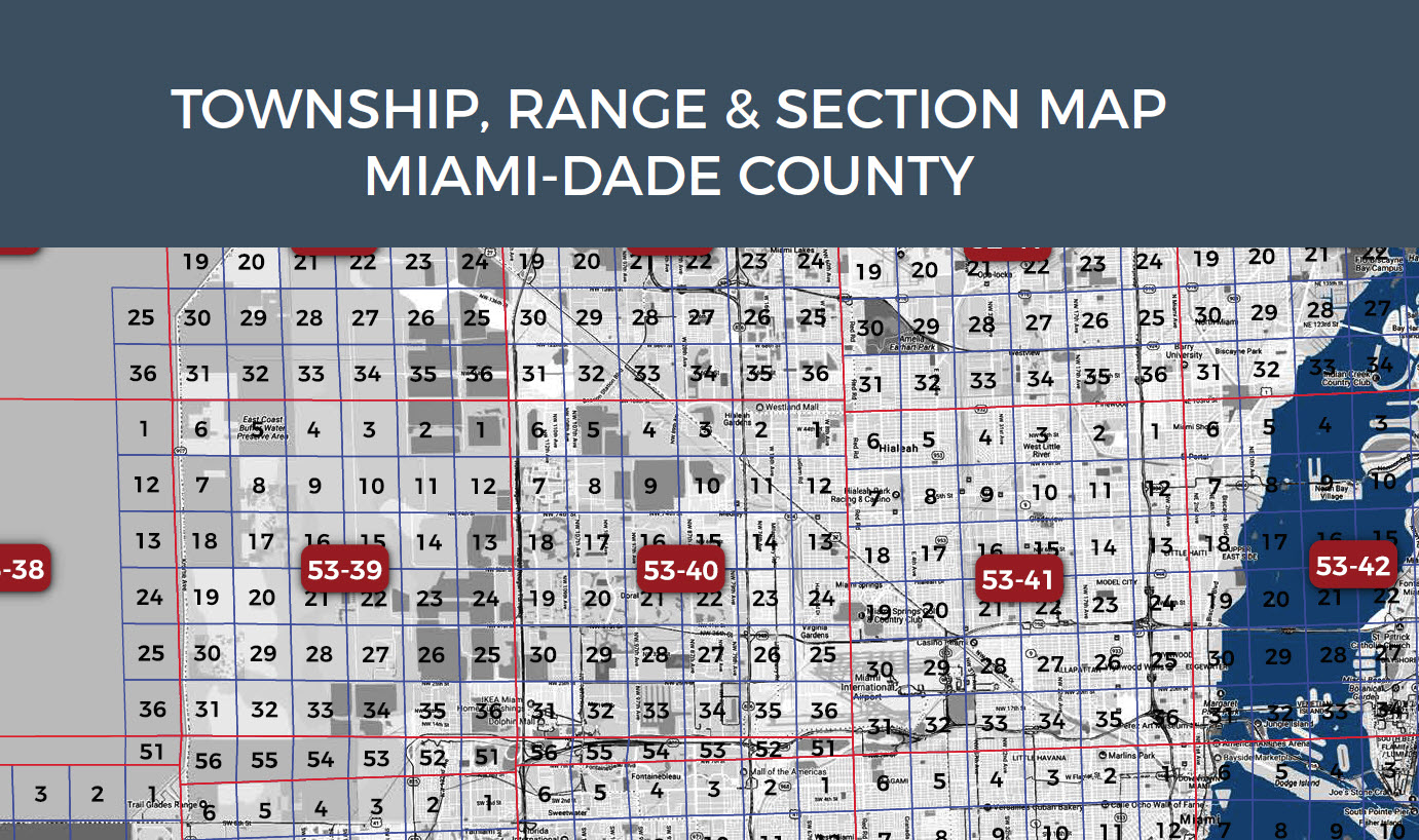 New Township, Range and Section Maps – Dixon Commercial Real Estate